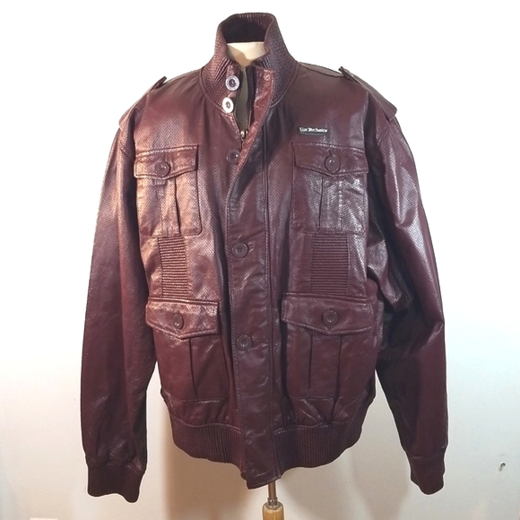 Live Mechanics | Jackets & Coats | Live Mechanics Vintage Perforated ...